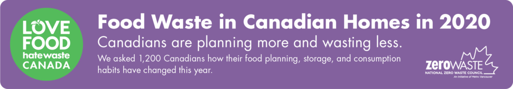 Food Waste in Canadian Homes in 2020 - Love Food Hate Waste Canada