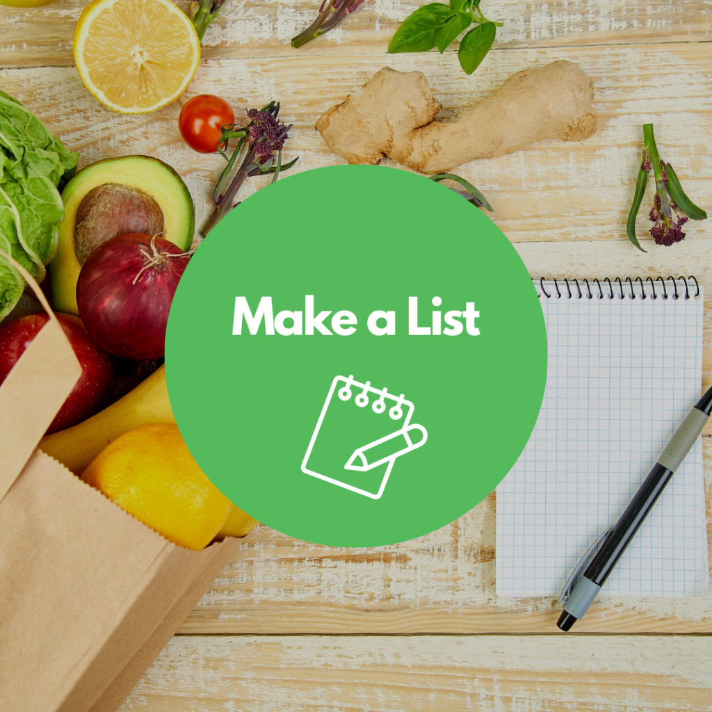Make a list and plan your portions - Love Food Hate Waste Canada